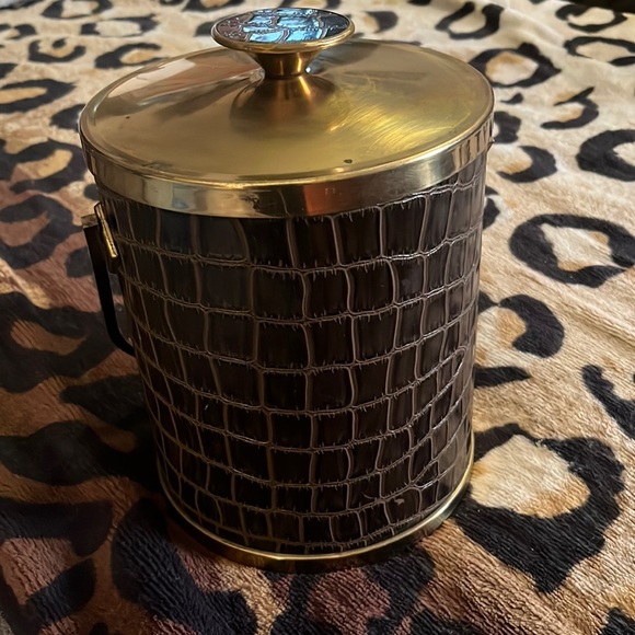 Other | Vintage Retro Mid Century Fake Leather Look Pre Owned | Poshmark